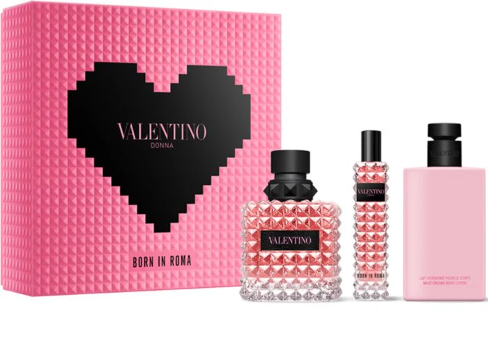 Valentino - Donna Born In Roma edp 100ml + 15ml + 100ml losion / LADY / SET