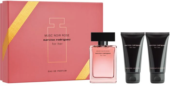 Narciso Rodriguez - Musc Noir Rose edp 50ml + 50ml kupka + 50ml losion / LADY / SET