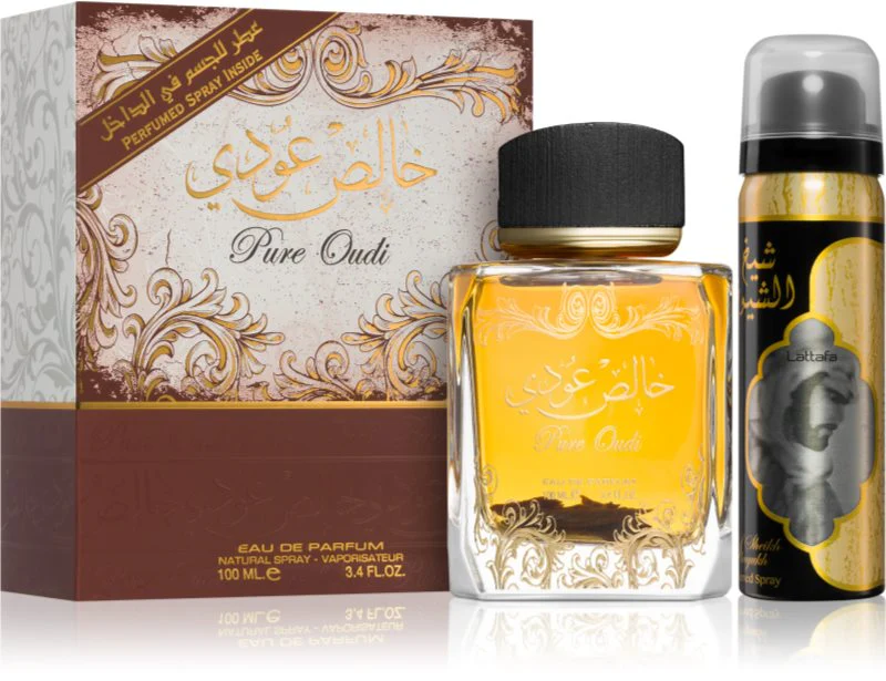 Lattafa - Pure Oudi edp 100ml + 50ml deo / UNI / SET