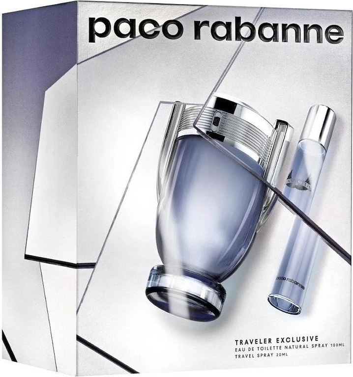 Paco Rabanne - Invictus edt 100ml + 20ml / MAN / SET