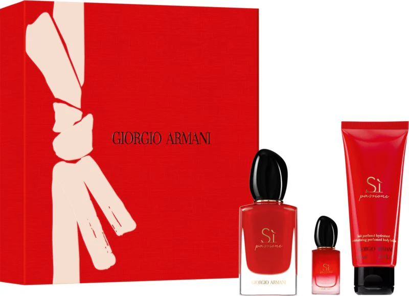 Giorgio Armani - Si Passione edp 50ml + 7ml minijatura + 75ml losion / LADY / SET