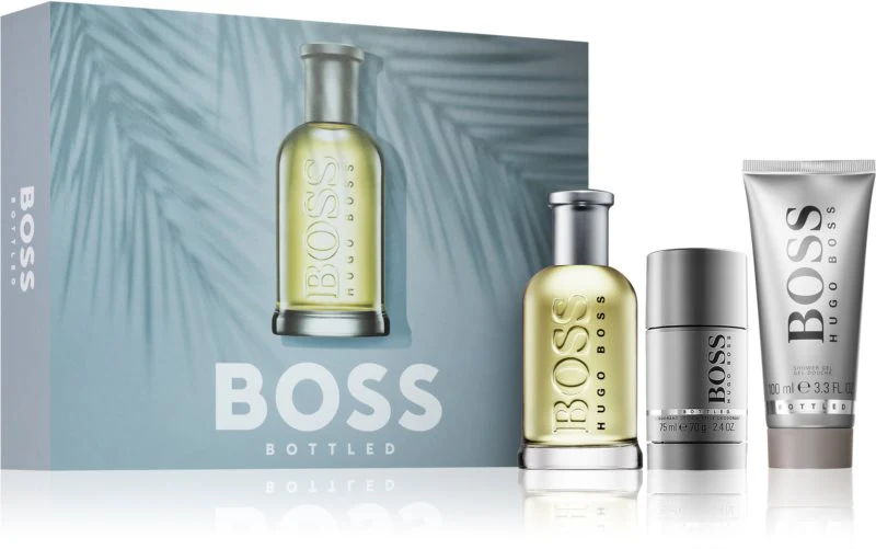 Hugo Boss - Bottled edt 100ml + 100ml kupka + 70g stik / MAN / SET