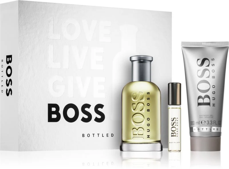 Hugo Boss - Bottled edt 100ml + 10ml + 100ml kupka / MAN / SET