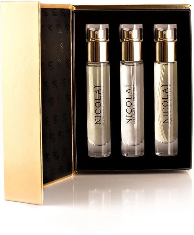 Nicolai - Amber Oud edp 15ml + Incense Oud edp 15ml + Rose Oud edp 15ml / UNI / SET