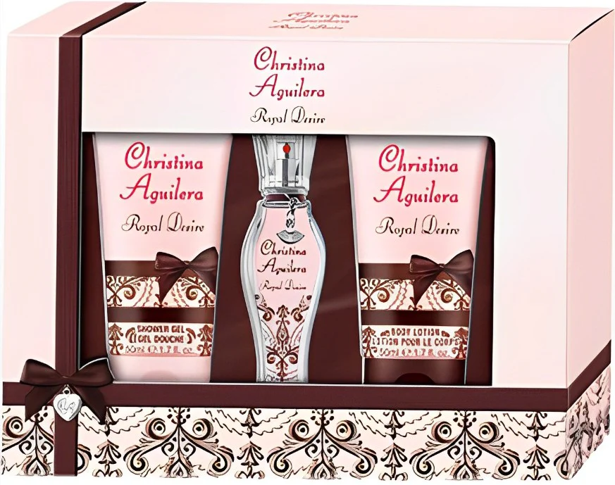 Christina Aguilera - Royal Desire edp 15ml + 50ml kupka + 50ml losion / LADY / SET