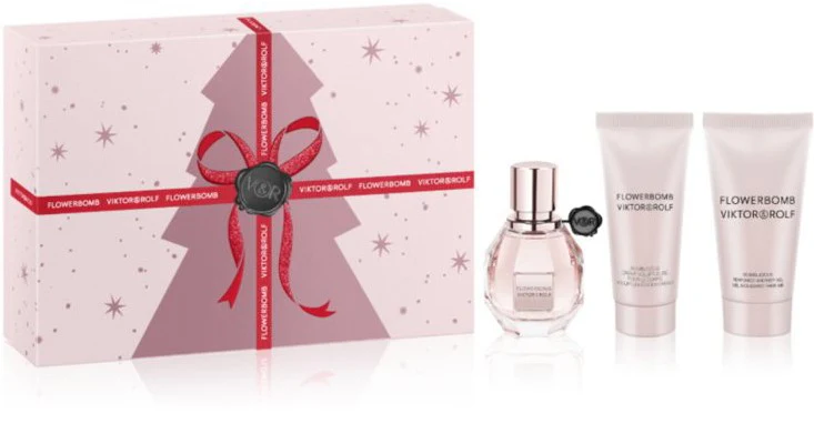 Viktor Rolf - Flowerbomb edp 30ml + 50ml kupka + 40ml losion / LADY / SET