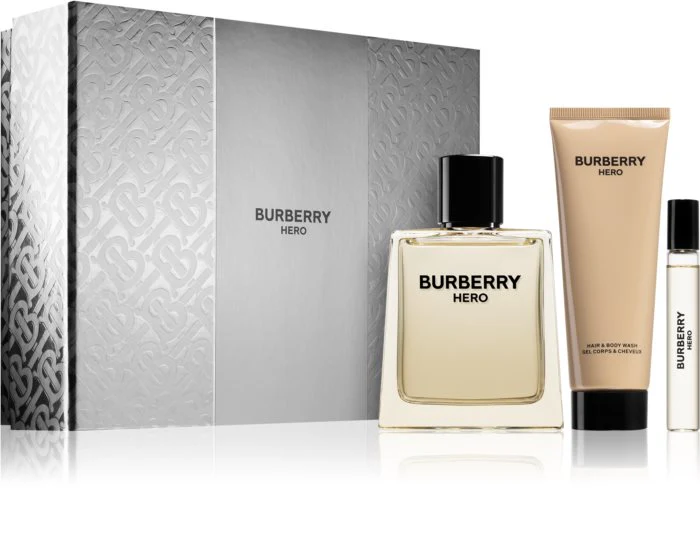 Burberry - Hero edt 100ml + 7.5ml + 75ml kupka / MAN / SET