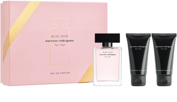 Narciso Rodriguez - Musc Noir edp 50ml + 50ml losion + 50ml kupka / LADY / SET