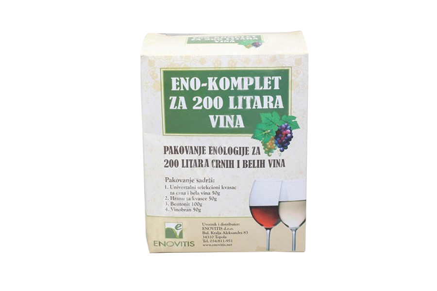 Eno komplet za 200 litara vina