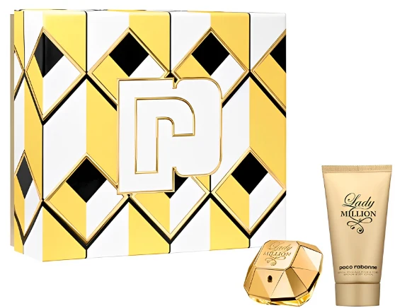 Paco Rabanne - Lady Million edp 50ml + 75ml losion / LADY / SET