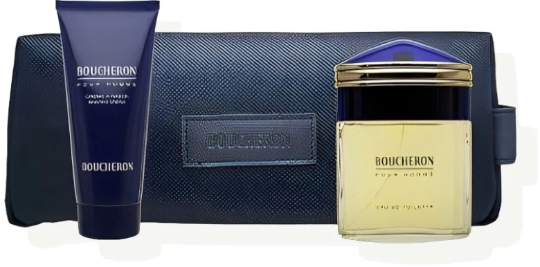 Boucheron - Boucheron pour homme edt 100ml + 100ml balzam + neseser / MAN / SET