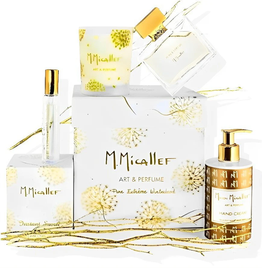 Micallef - Pure Extreme Winterland edp 100ml + 10ml + 180g kandela + 250ml hand-cream / LADY / SET