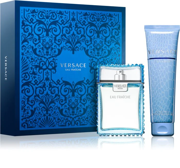 Versace - Man Eau Fraiche edt 100ml + 100ml gel / MAN / SET