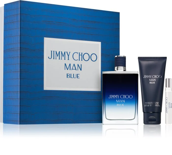 Jimmy Choo - Jimmy Choo Blue 100ml + 7.5ml + 100ml balzam / MAN / SET