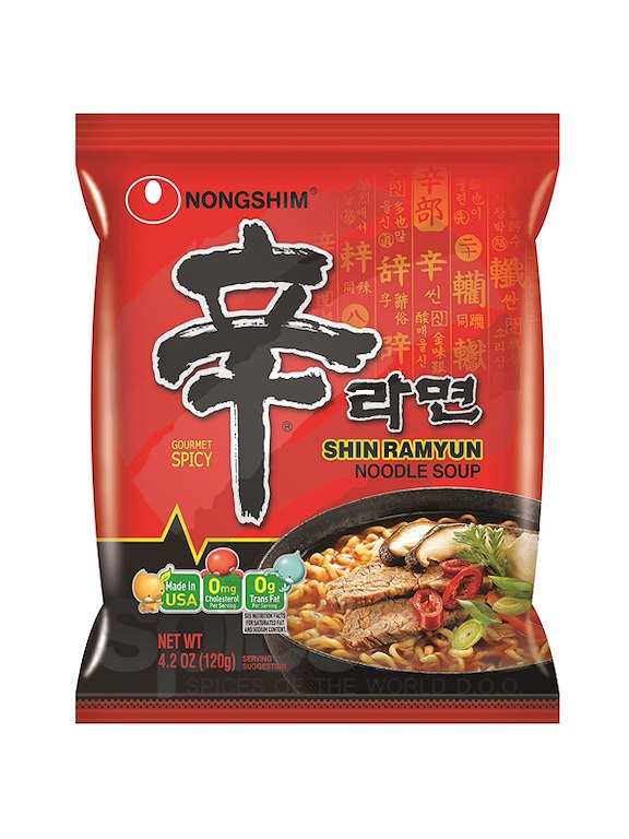 Ramen Testenine Shin ljute 120gr