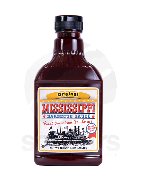 Mississippi BBQ sos- Original 510gr