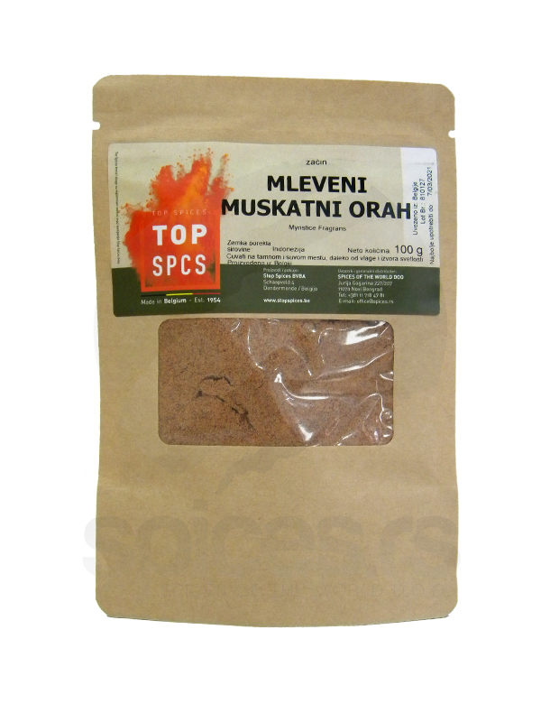 Mleveni muskatni orah 100gr (100/1)