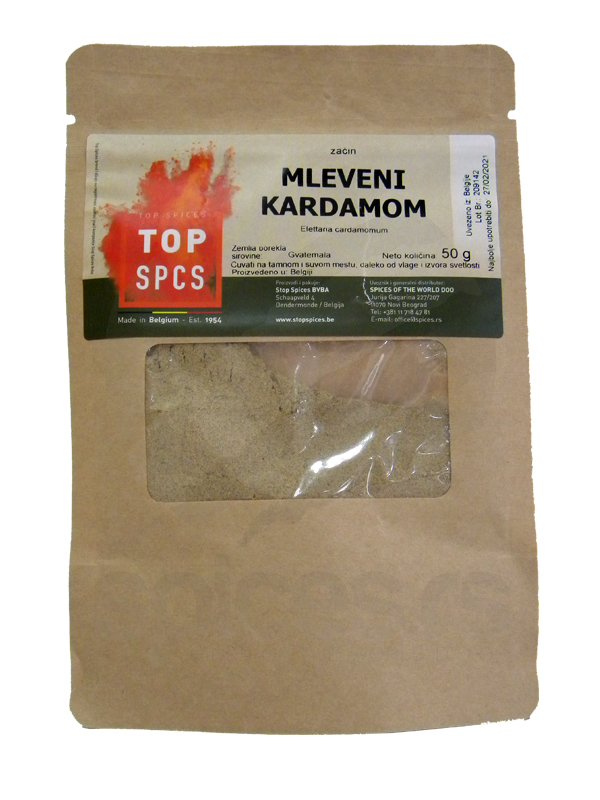 Mleveni kardamom 50gr (200/1)