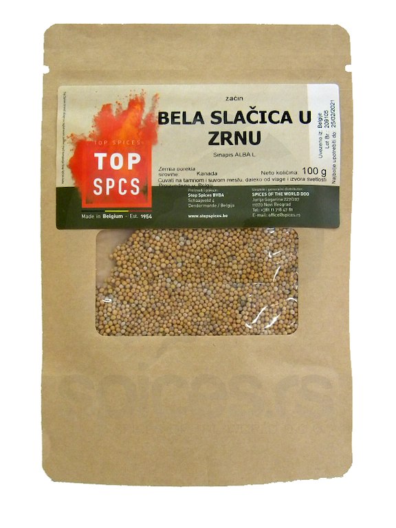 Bela slačica u zrnu 100gr (100/1)