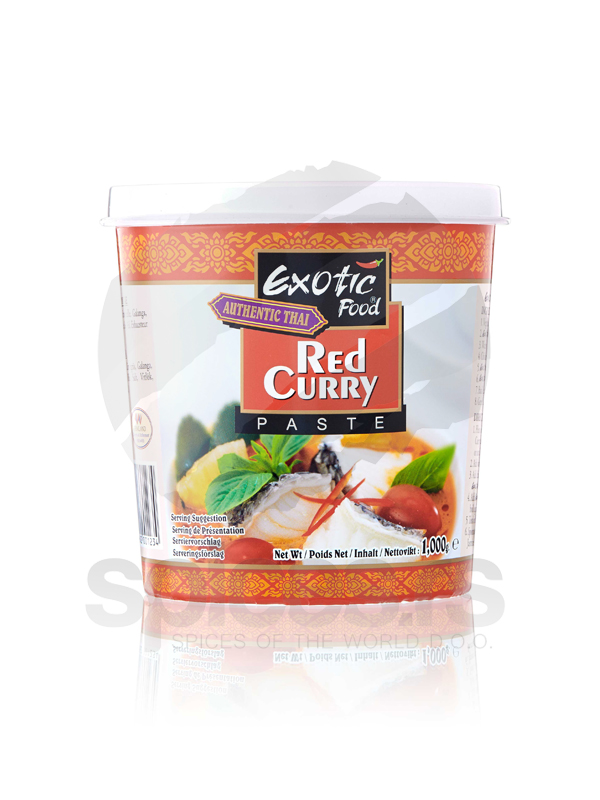 Crvena kari pasta 1kg Exotic Food