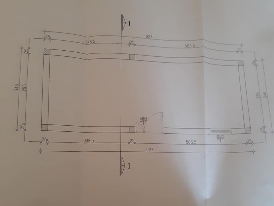 Prodajem plac sa zapocetom gradnjom