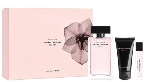 N.R. Set For Her Musc Noir 2021 W edp 100ml + edp 10ml + 50ml BL