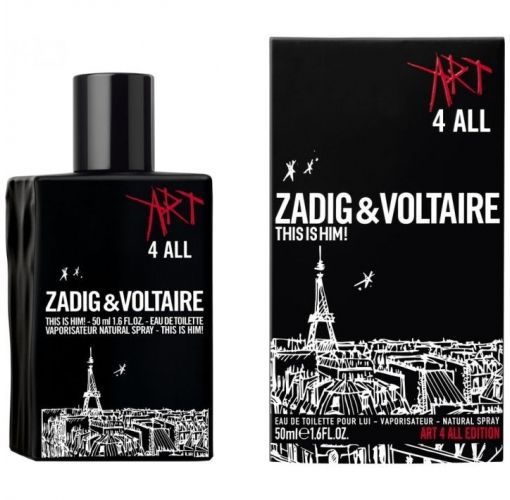 Zadig & Voltaire This is Him Art 4 All 2021 M edt 50ml