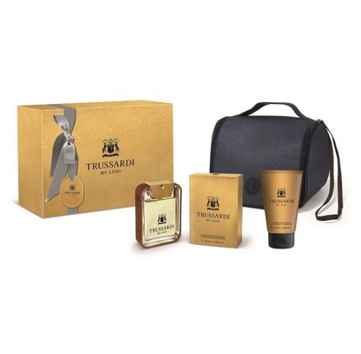 Trussardi Set My Land 2012 M 50ml edt + 100ml SG + Bag