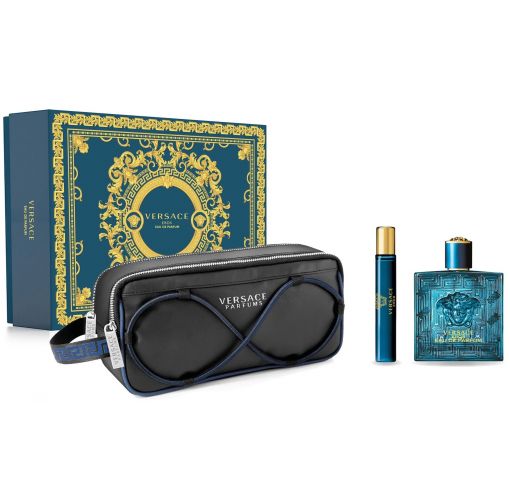 Versace Set Eros 2020 M edp 100ml + edp 10ml + Bag