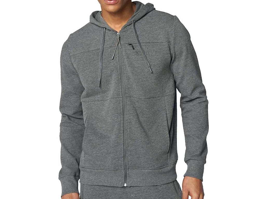 Hummel Muški duks Hmleverett zip hoodie