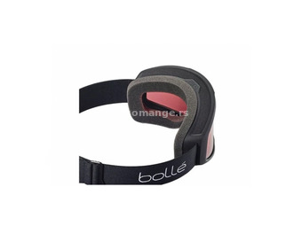 NAOČARE SKI BOLLE BEDROC black matte-vermillon