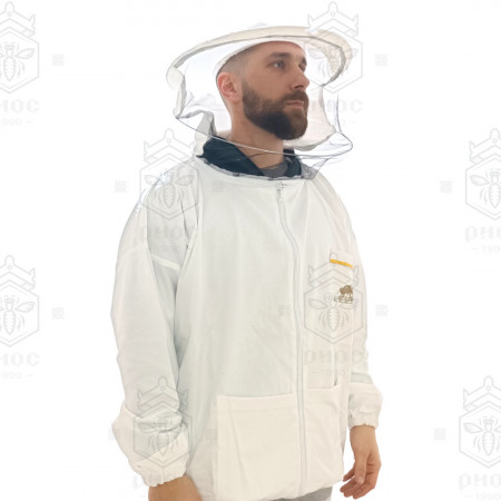 Pčelarska jakna - keper - beli