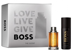 HB Set Boss The Scent 2015 M 50ml edt + 150ml Deo