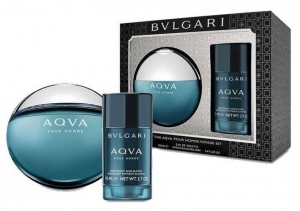 Bvlgari Set Aqua M 100ml edt + 75ml STICK