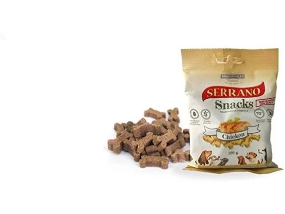 Mediterranean Natural Poslastice za pse Serrano chicken 100g