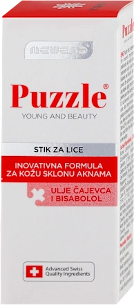 nevena Puzzle
STIK ZA LICE - ulje čajevca i bisabolol, 4,5 g