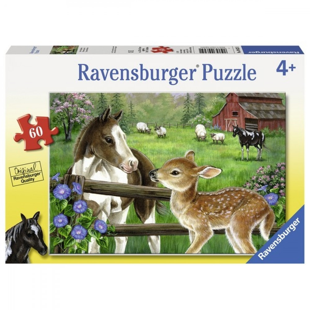 RAVENSBURGER puzzle (slagalice) - Novi prijatelji RA09625