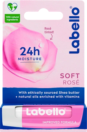 labello
Balzam za usne Soft Rose, 4,8 g