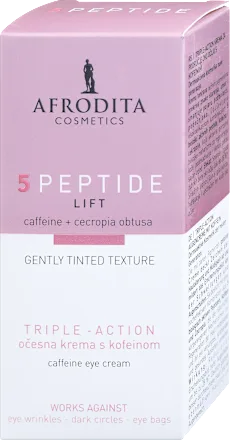 AFRODITA
5 PEPTIDE krema za područje oko očiju, 15 ml