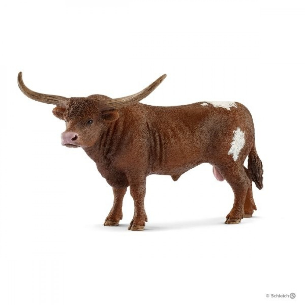 SCHLEICH dečija igračka texas longhorn bik 13866