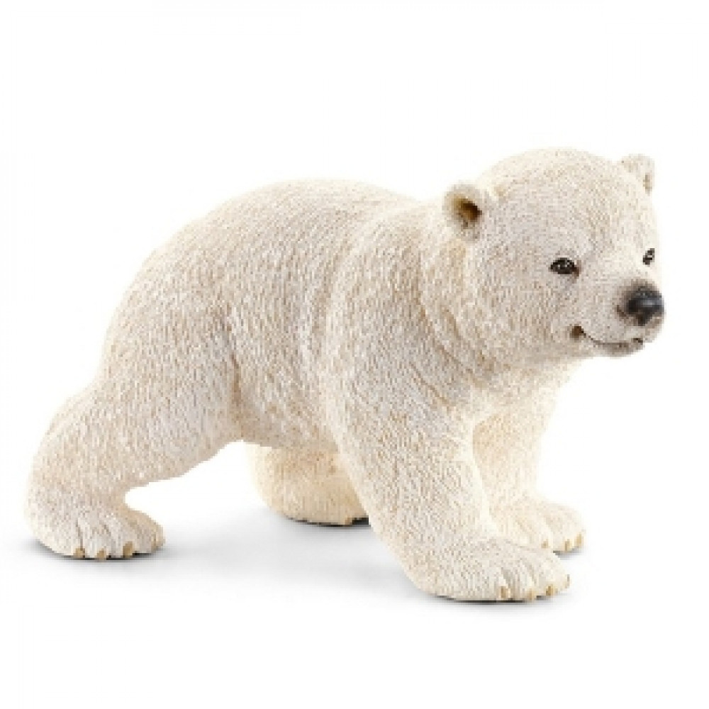 SCHLEICH dečija igračka polarni medved mladunče, šeta 14708