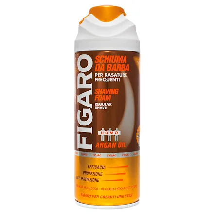 FIGARO
ARGAN OIL pena za brijanje za muškarce, 400 ml