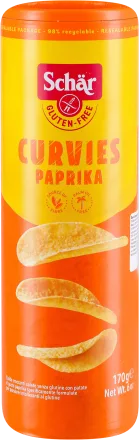 Schär
CURVIES PAPRIKA čips bez glutena, 170 g