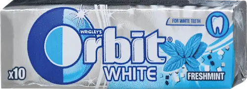 Orbit
White žvakaće gume Freshmint, 10 kom