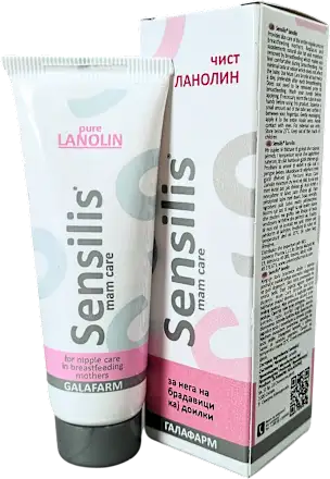 Sensilis
mom care čist lanolin za negu bradavica, 25 ml