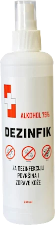 DezinfikAlkohol 75%, sprej, 250 mlBiocid