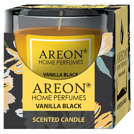 areon
HOME PERFUMES VANILLA BLACK mirisna sveća, 1 kom