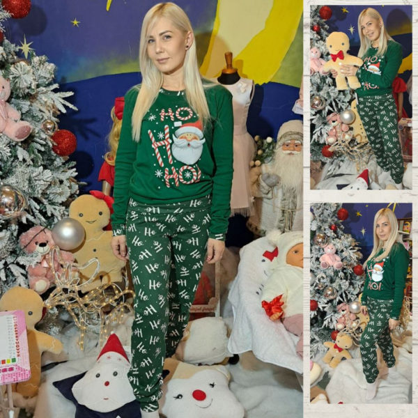 NOVOGODISNJE PIDZAME OD 1 GODINE DO XXL V ZA CELU PORODICU DEZENI2025