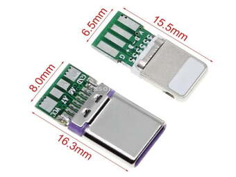 Tip C na Lightning 8PIN USB Adapter za iPhone