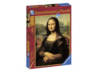 RAVENSBURGER puzzle (slagalice)- Da Vinci "Mona Liza" 1000 RA15296